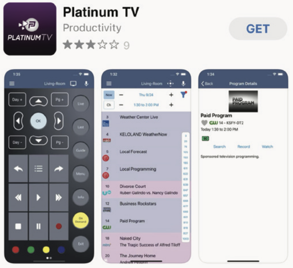 TV Help - Platinum Connect